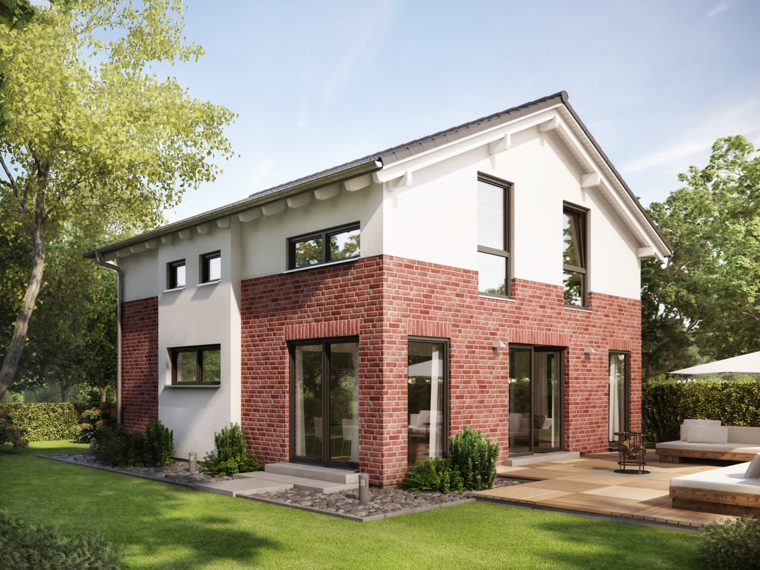 Einfamilienhaus Kastanienallee Variante 1 mit Erker - GUSSEK HAUS ...