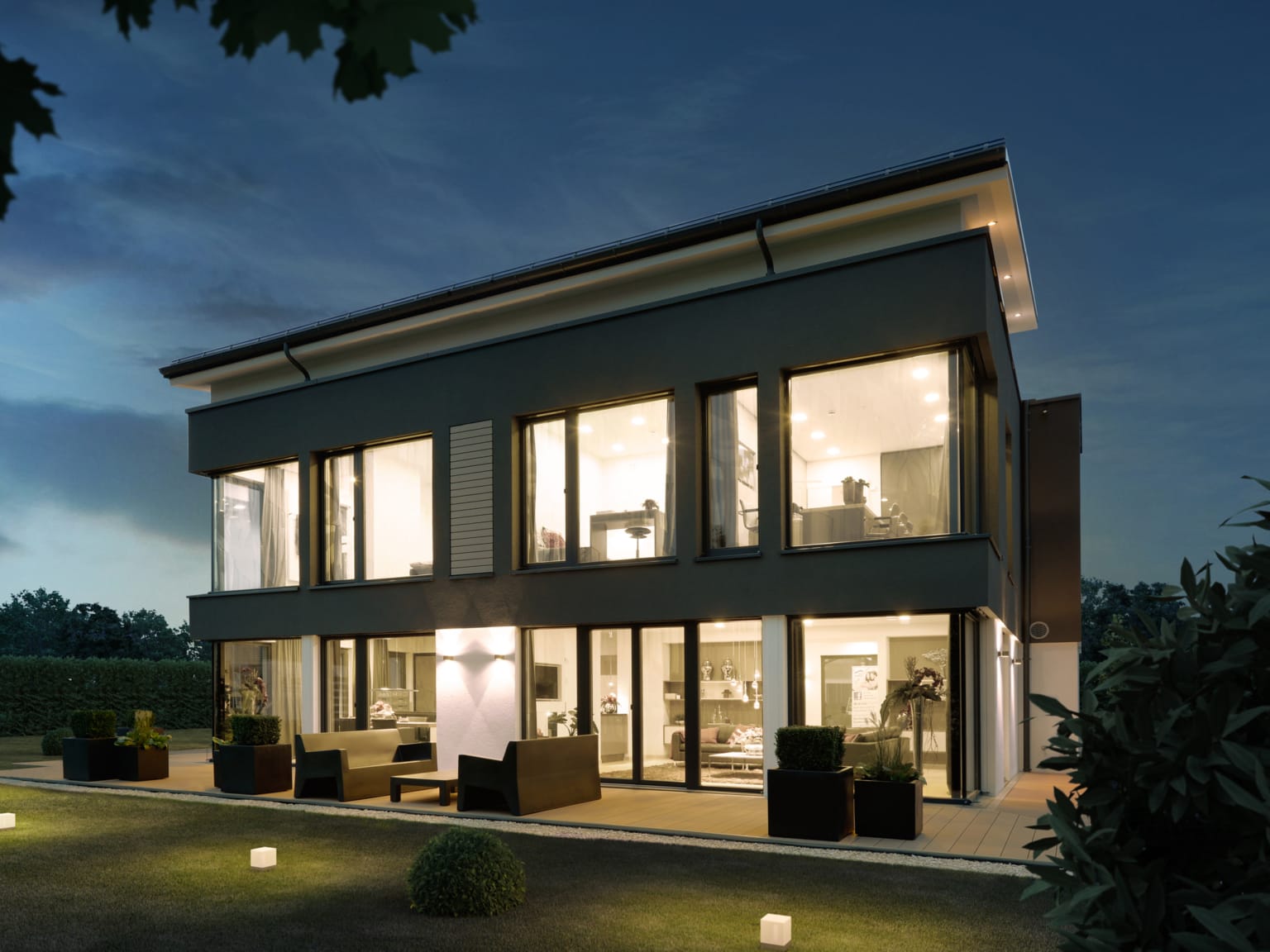 Modernes Design Haus CONCEPT-M 165 Wuppertal - | HausbauDirekt.de